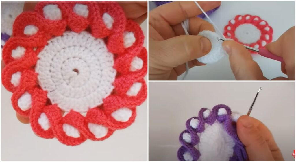 A beautiful crochet motif pattern you can learn