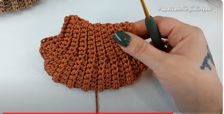 Great!Very Easy Crochet Mussel Shell Wallet Making - Knitting Patterns DIY