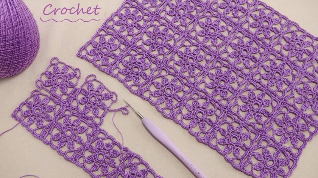 Very simple! CROCHETING continuous method EASY Crochet